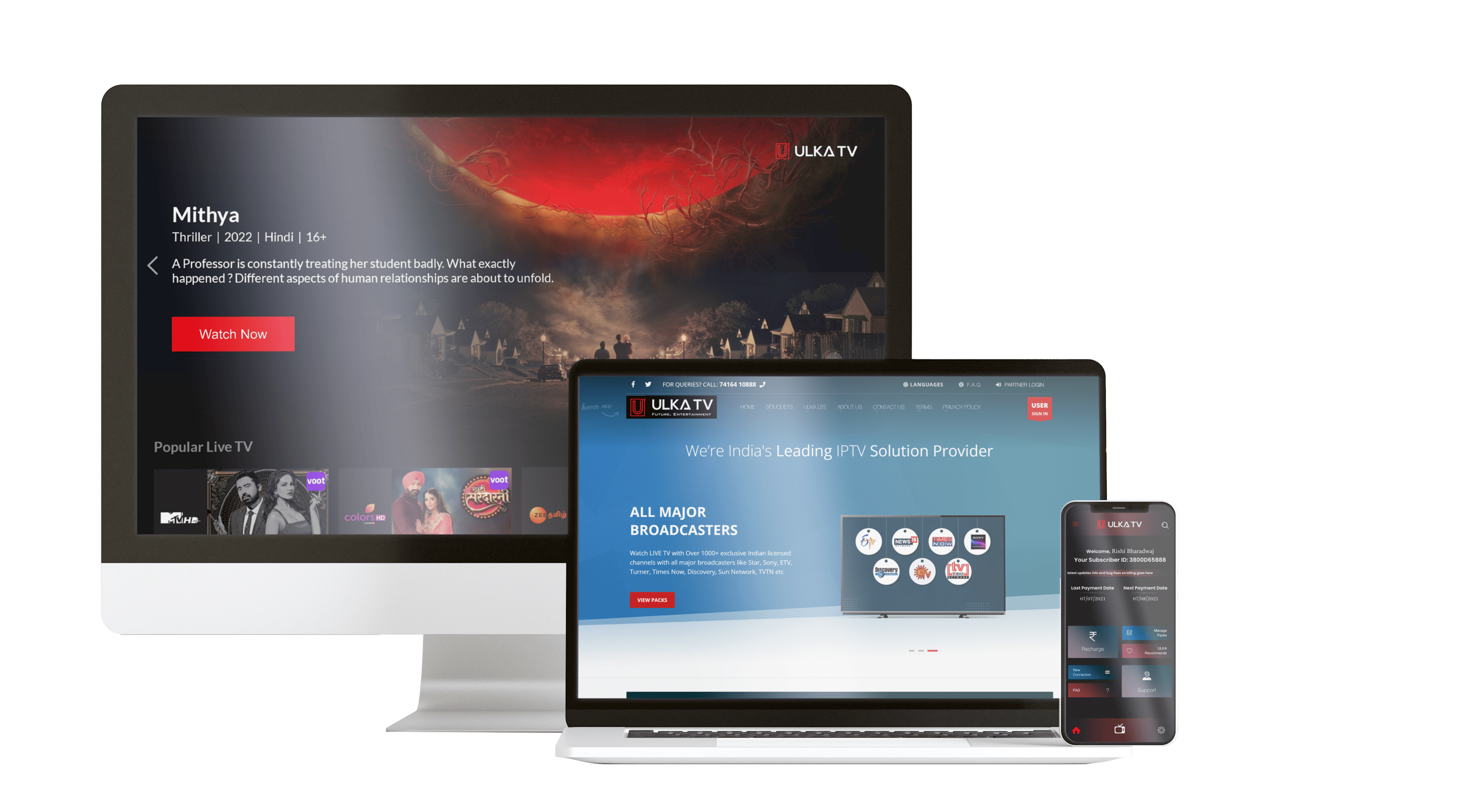 Website + Application Design & Development Portfolio from CultNerds